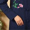Fashion Chinese Style Embroidered Winter Coats With Flowers / Vintage Decoration