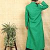 Quilted Embroidery Vintage Chinese Coat , Cotton Long Winter Coats For Ladies