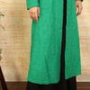 Quilted Embroidery Vintage Chinese Coat , Cotton Long Winter Coats For Ladies