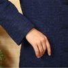 Cotton Padded Embroidery Chinese Winter Coats With Floral Pattern Type