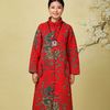 Casual Wear Chinese Cotton Padded Jacket Quilting Embroidery Design