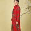 Casual Wear Chinese Cotton Padded Jacket Quilting Embroidery Design