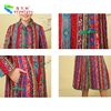 Spring / Winter Chinese Cotton Padded Jacket 100% Down Content , No Hooded