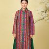 Spring / Winter Chinese Cotton Padded Jacket 100% Down Content , No Hooded