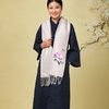 Comfortable Black Chinese Cotton Padded Jacket Long Sleeve For Women