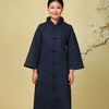Comfortable Black Chinese Cotton Padded Jacket Long Sleeve For Women