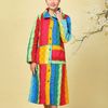 Ladies Thick Chinese Style Winter Coats Floral Pattern With Mandarin Collar