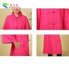Pink Thick Chinese Cotton Padded Jacket L XL XXL Size With Pockets / Front Open