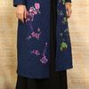No Hooded Embroidered Winter Coats Traditional Chinese Clothing Female