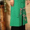 Traditional Chinese Embroidered Winter Coats Without Detachable Part