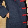 Comfortable Chinese Traditional Coat , Cotton Long Winter Coats For Ladies