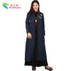 Regular Sleeve Embroidered Winter Coats , Thick Chinese Embroidered Coat