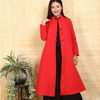 Red Cotton-padded winter coats wholesale windbreaker jacket