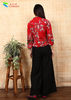 National Style Ladies Cotton Clothing Stand Collar Organic Cotton T Shirts
