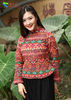 Cotton Padded Chinese Embroidered Blouses