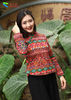 Cotton Padded Chinese Embroidered Blouses