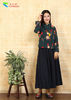 Vintage Embroidered Cheongsam Blouse Short Length For Autumn And Winter