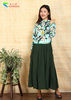 Traditional Mandarin Collar Long Sleeve Cheongsam Top