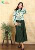 Traditional Mandarin Collar Long Sleeve Cheongsam Top