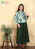 Traditional Mandarin Collar Long Sleeve Cheongsam Top