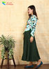 Traditional Mandarin Collar Long Sleeve Cheongsam Top