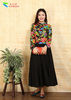 Breathable Ladies Cotton Clothing Modified Vintage Cheongsam Shirt Double Layer Quilting