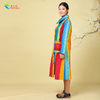 Chinese Style Cotton Winter Clothing Women Cotton Padded Coat Rainbow Color