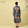 Buckle Ladies Traditional Chinese Padded Jacket With Split Cheongsam Type