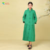 Buckle Cotton Winter Clothing Cotton Padded Coat Pleated Collar Cheongsam Type