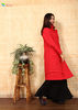Double Layer Women Traditional Chinese Tang Suit , Double Layer Winter Jackets
