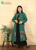 Green Chinese Style Winter Coats Costume