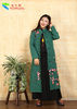 Green Chinese Style Winter Coats Costume