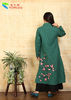 Green Chinese Style Winter Coats Costume