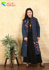 Fashion Chinese Style Embroidered Winter Coats Comfortable With Long Sleeve