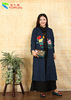 Adults Casual Chinese Style Winter Coats Embroidered Anti Shrink For Outdoor