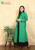 Chinese Traditional Costume Female Hanfu Long Embroidered Coat Concise And Easy