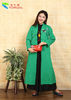 Chinese Traditional Costume Female Hanfu Long Embroidered Coat Concise And Easy