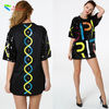 Oversize Womens Glitter Clothes / Women Sequin Party Dresses Hip Pop Style
