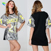 Number 24 Ladies Sequin Dress / Blue Adults Sequin Hip Hop Dance Costumes