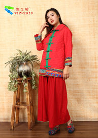 YIZHIQIU wholesale winter short jacket with pocket women red new woman coat