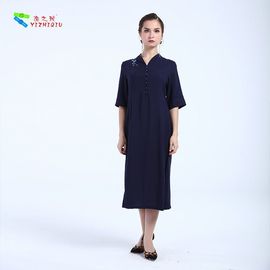 Traditional Chinese Dress Cheongsam , Chinese Style Ladies Floral Dresses