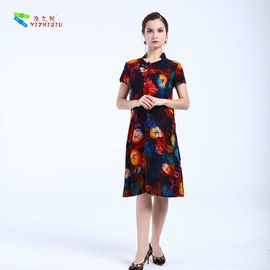 Sexy Traditional Chinese Cheongsam Qipao Dress Ethnic Clothing Anti - Shrink Chinese