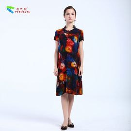 Sexy Traditional Chinese Cheongsam Qipao Dress Ethnic Clothing Anti - Shrink Chinese