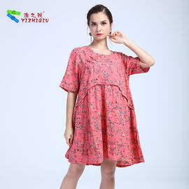 O Neck Casual Womens Midi Dress