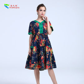 YIZHIQIU Casual Dresses cotton anti-static dress