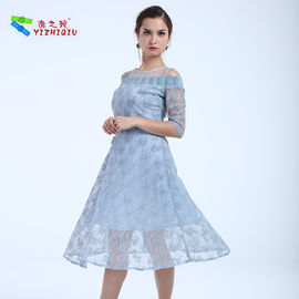 YIZHIQIU Wholesales Customized Floral Lace Dress