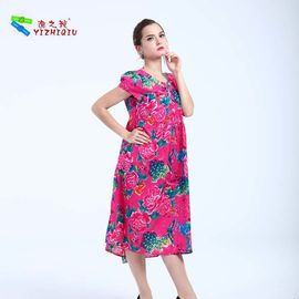 YIZHIQIU Peony Flower Colorful Long Dress Custom
