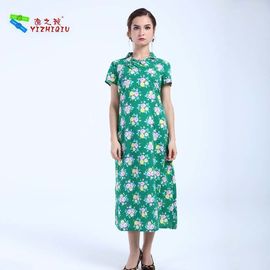 YIZHIQIU Custom Design Lady Color Loose Long Dress