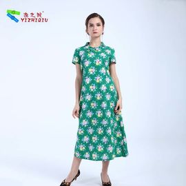 YIZHIQIU Custom Design Lady Color Loose Long Dress