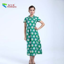 YIZHIQIU Custom Design Lady Color Loose Long Dress